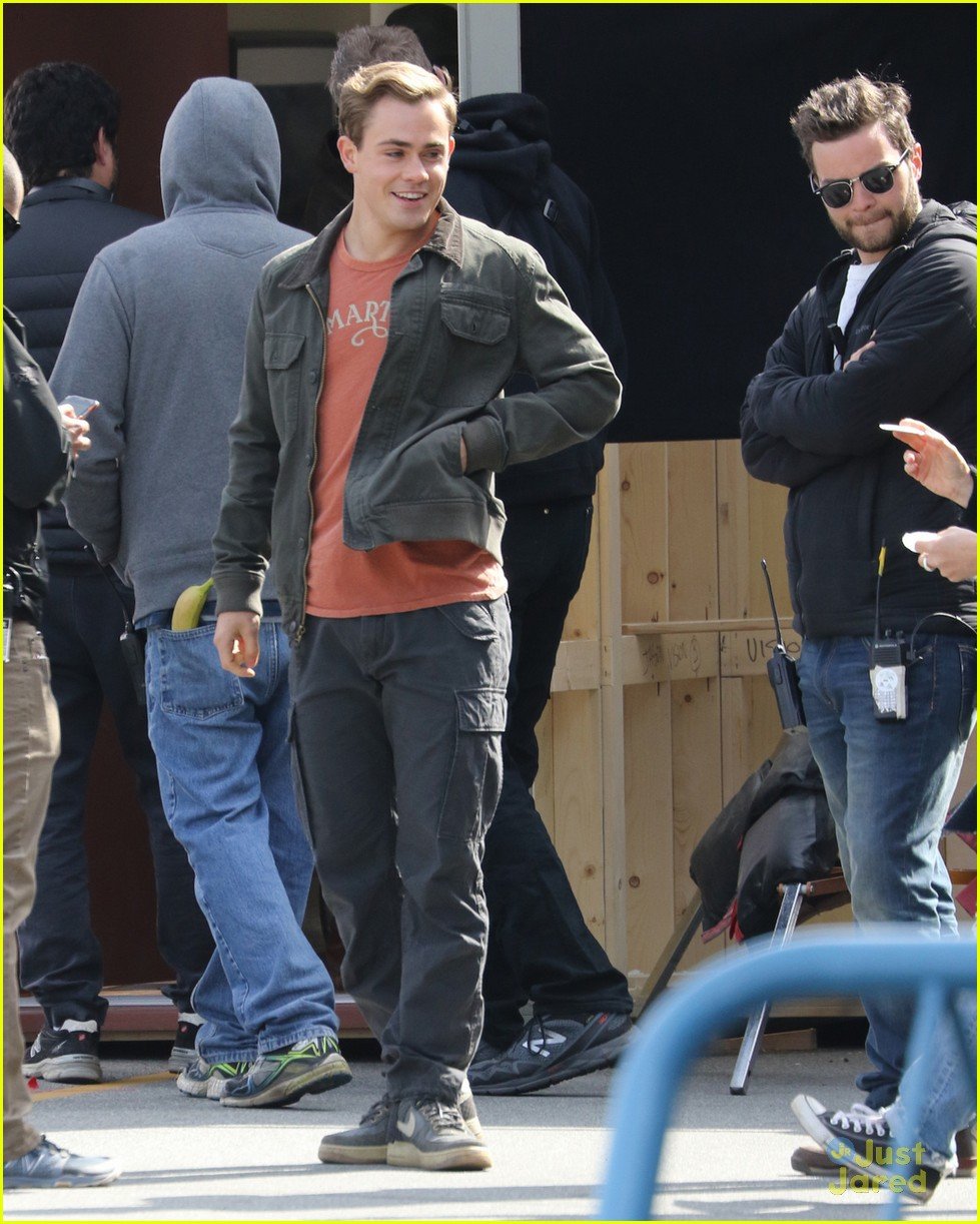 RJ Cyler & Dacre Montgomery Get Ready To Morph On 'Power Rangers' Set ...