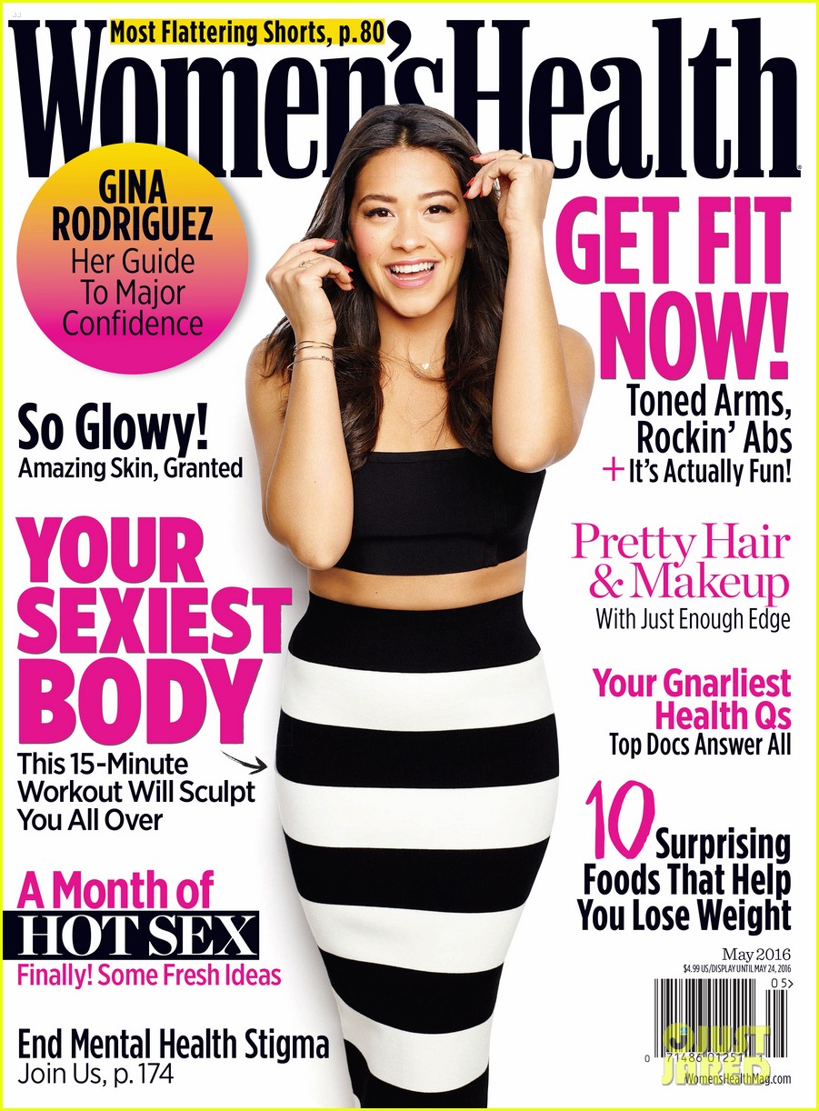 Full Sized Photo of gina rodriguez womens health cover pics 02 | Gina ...
