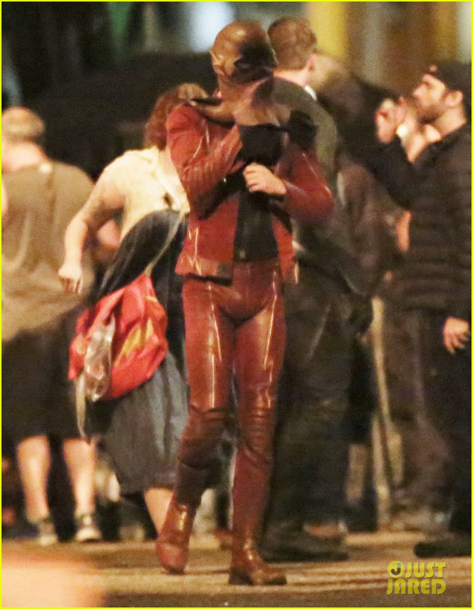 Grant Gustin Films Fight Scenes with Teddy Sears Before Wrapping 'The ...