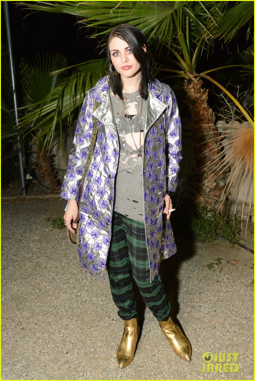 Amandla Stenberg & Peyton List Party at Jeremy Scott's Coachella Bash ...
