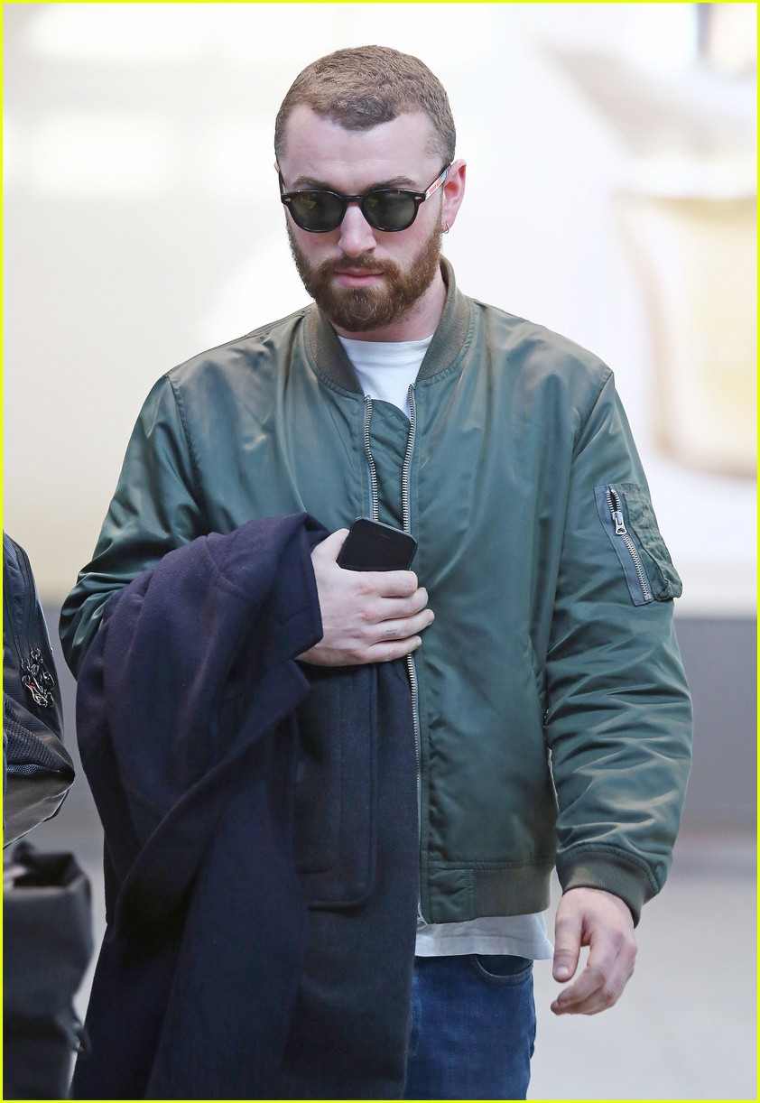 Sam Smith Is Welcomed With Hugs Upon London Landing | Photo 952860 ...