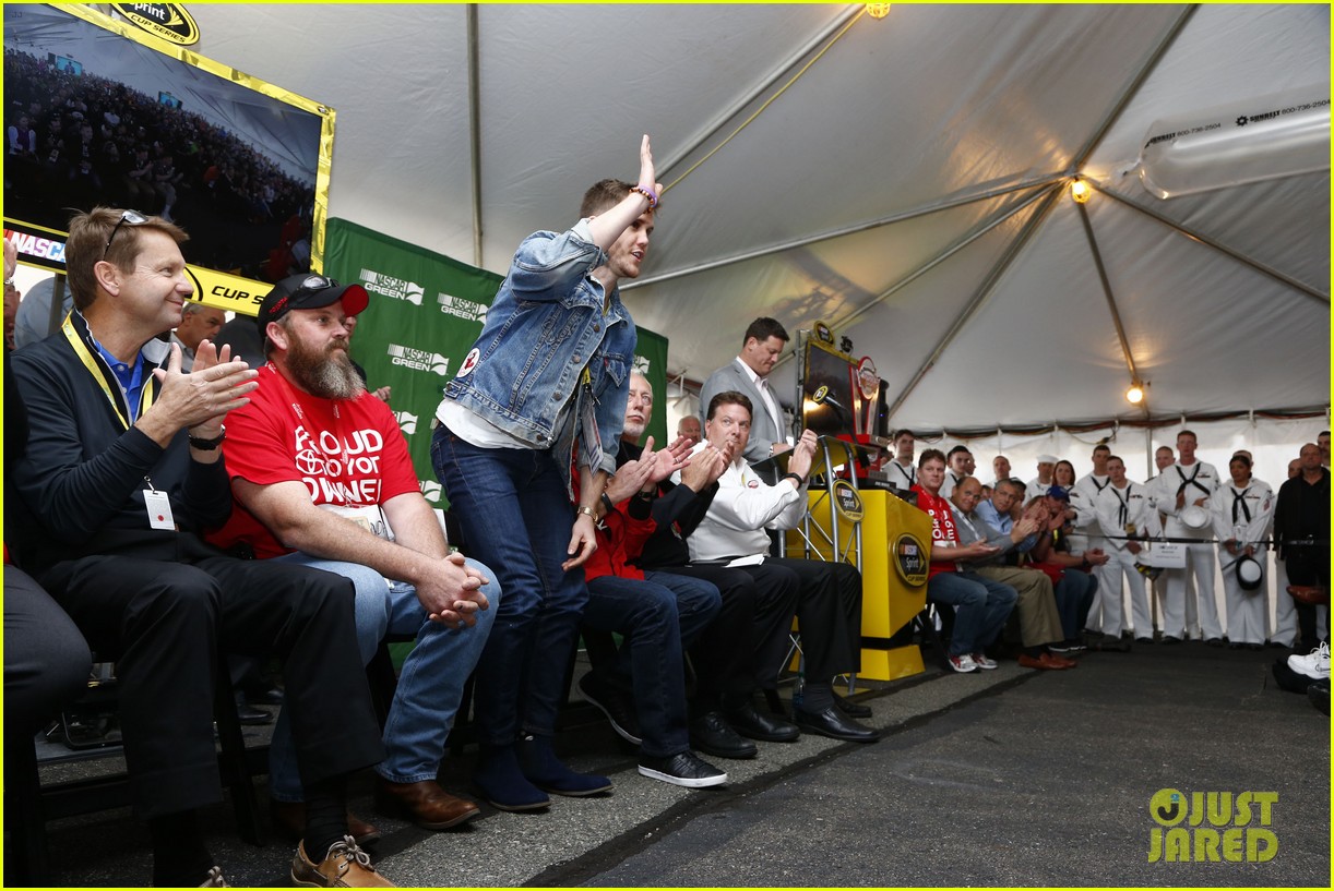 Trent Harmon Slays the National Anthem at NASCAR Race - Watch Now ...