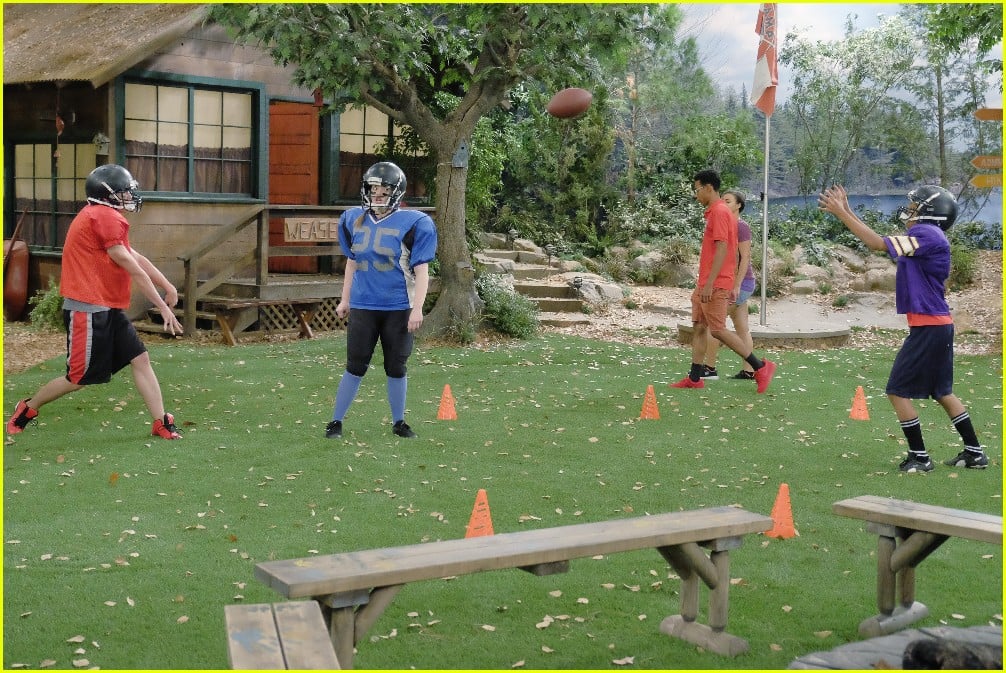 Will Xander Leave Emma Behind For Football Camp on 'BUNK'D' Season ...