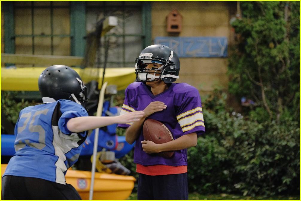 Will Xander Leave Emma Behind For Football Camp on 'BUNK'D' Season ...