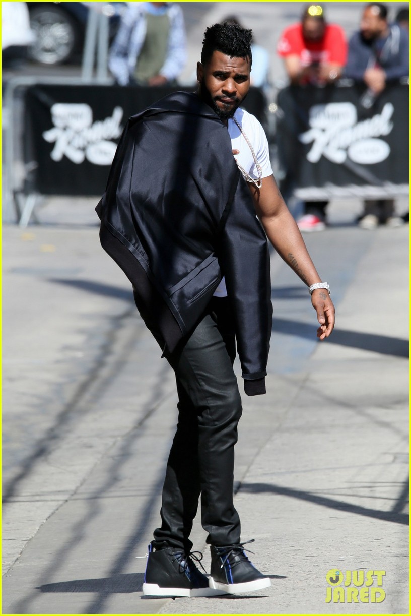 Jason Derulo Heads to 'Jimmy Kimmel Live!' Taping | Photo 965613 ...