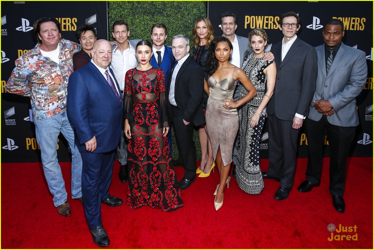 Olesya Rulin Reunites With Logan Browning at 'Powers' Season Two ...