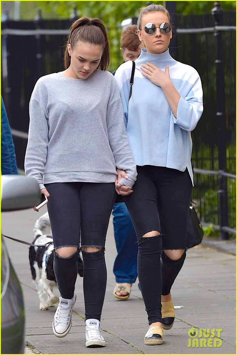 Full Sized Photo of perrie edwards sister caitlin memorial day london ... Full Sized Photo of perrie edwards sister caitlin memorial day london ...