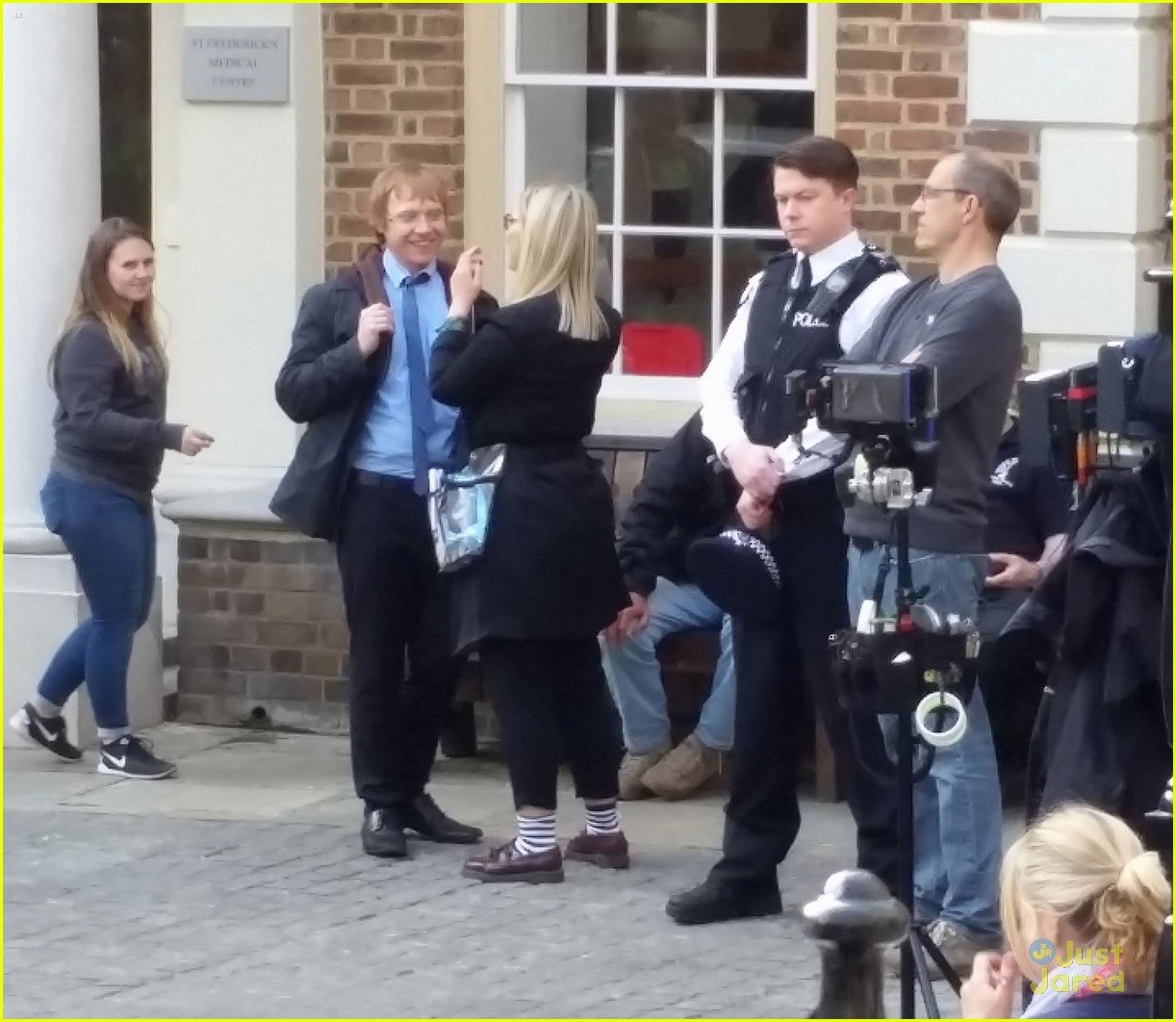 Full Sized Photo of rupert grint sick note comedy series filming 07 ...