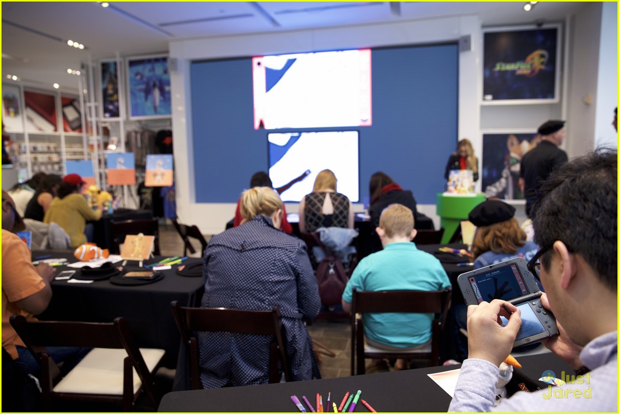 Full Sized Photo of sabrina carpenter disney art academy nintendo ...