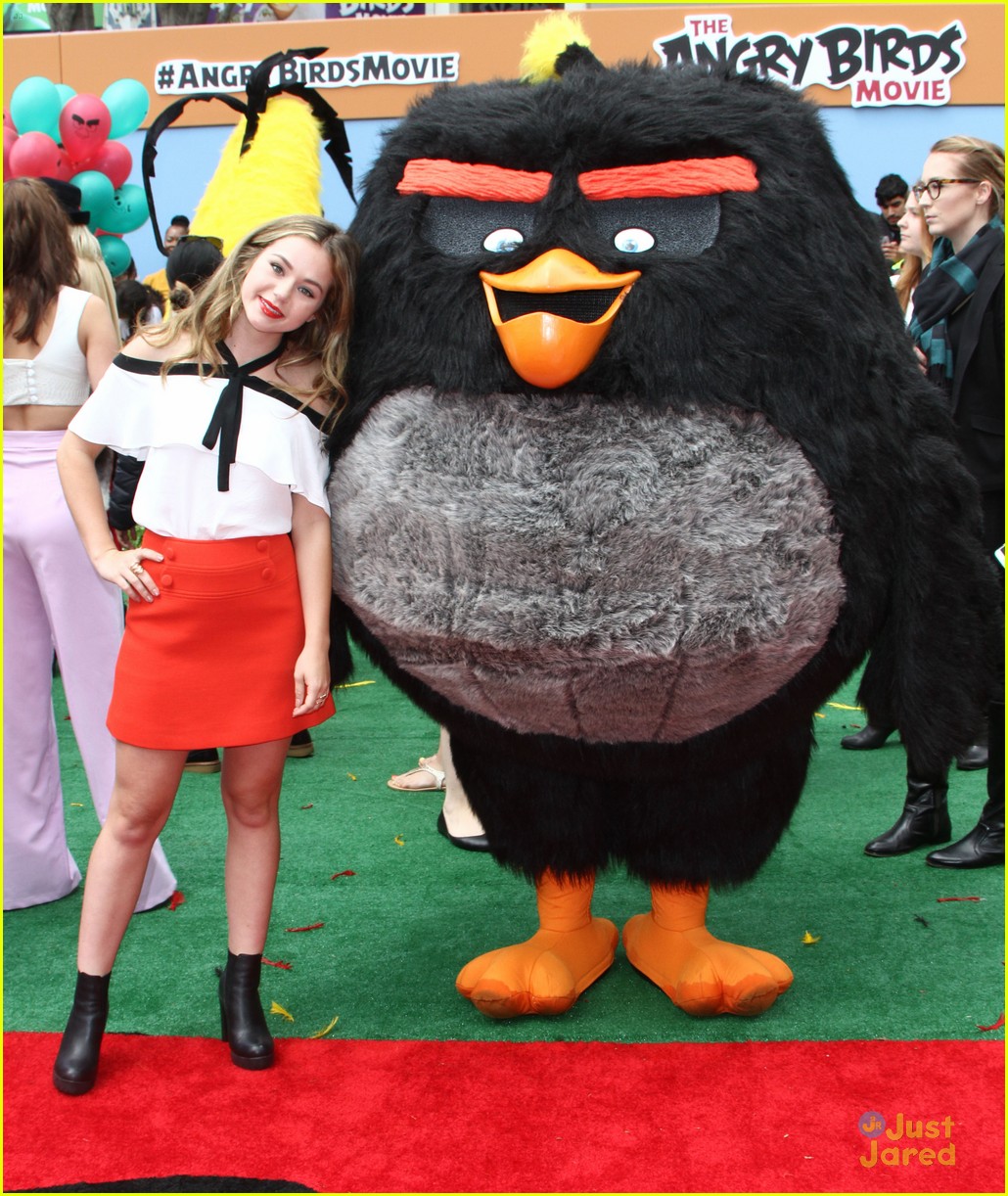 Skai Jackson & Calum Worthy Hit Up 'Angry Birds' Premiere With Brec ...