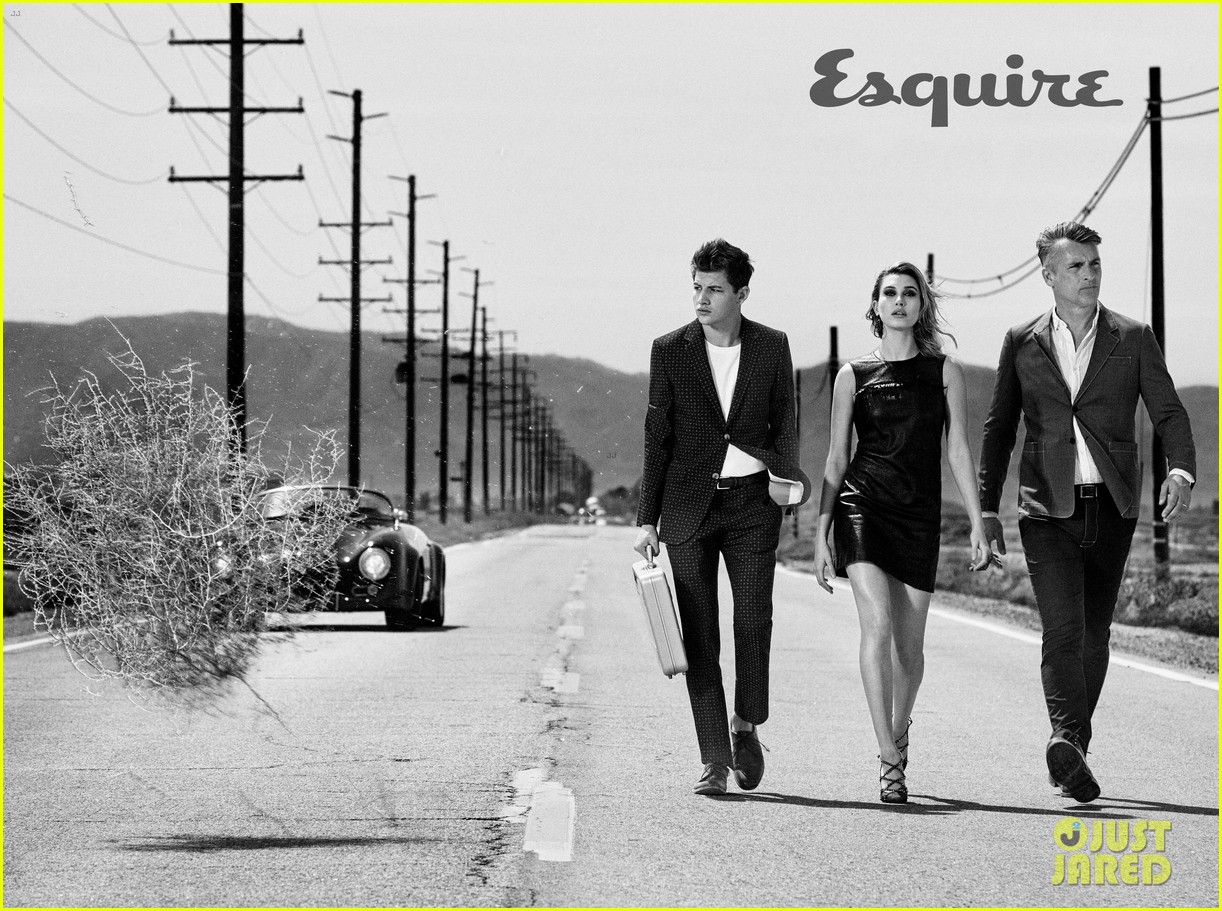 Hailey Baldwin & Tye Sheridan Team Up for 'Esquire' Shoot | Photo ...