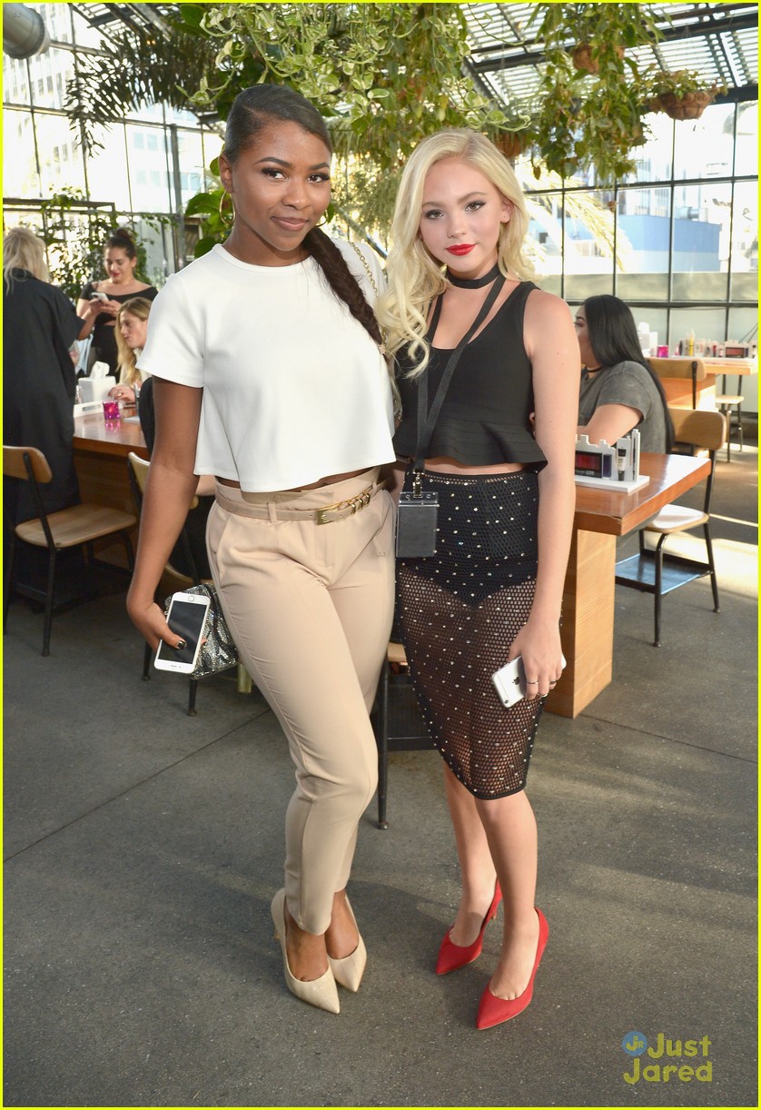 Alli Simpson & Skai Jackson Join Gigi Hadid at Maybelline New York's LA ...