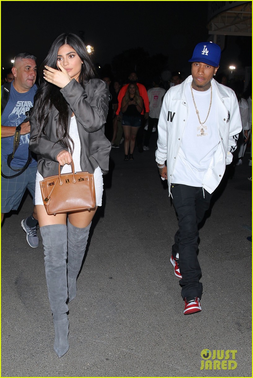 Kylie Jenner & Tyga Reunite During Kanye West Event | Photo 987985 ...