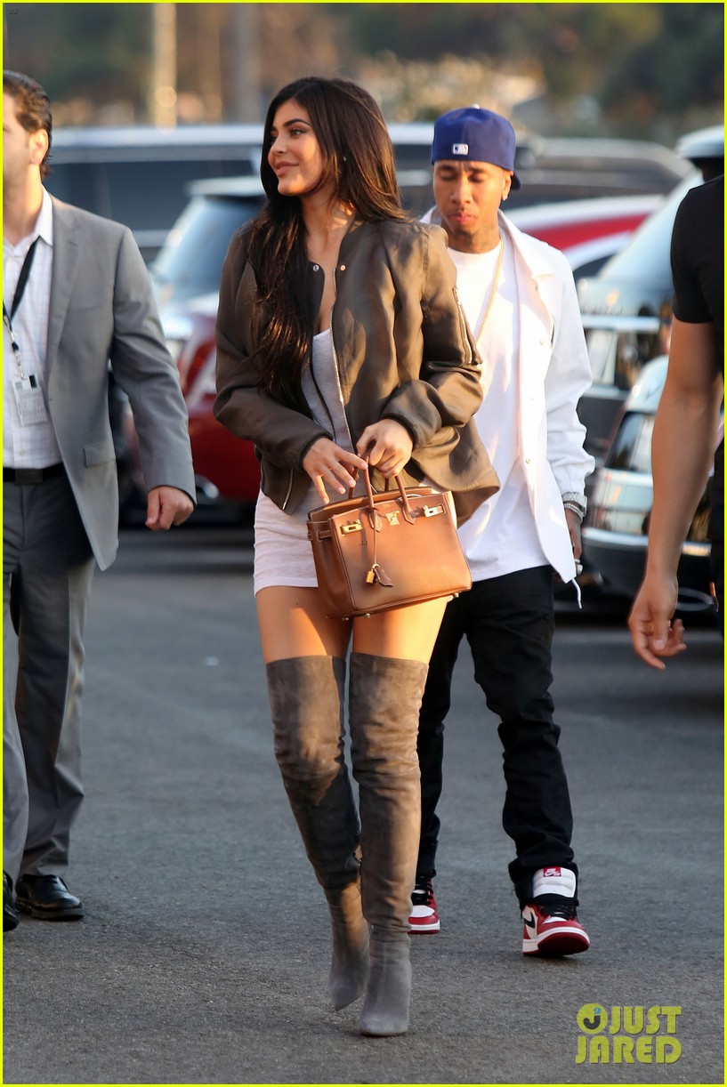 Kylie Jenner & Tyga Reunite During Kanye West Event | Photo 988005 ...