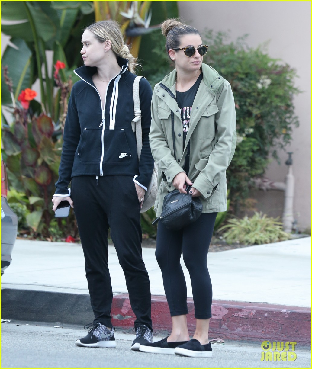 Lea Michele Joins Becca Tobin for Casual Outing | Photo 982970 - Photo ...