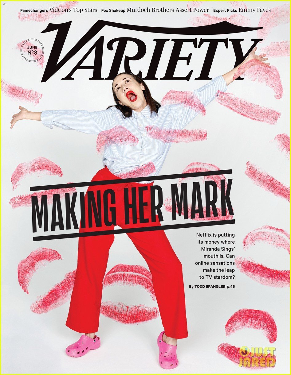Full Sized Photo of miranda sings variety magazine cover 01 | Miranda ...