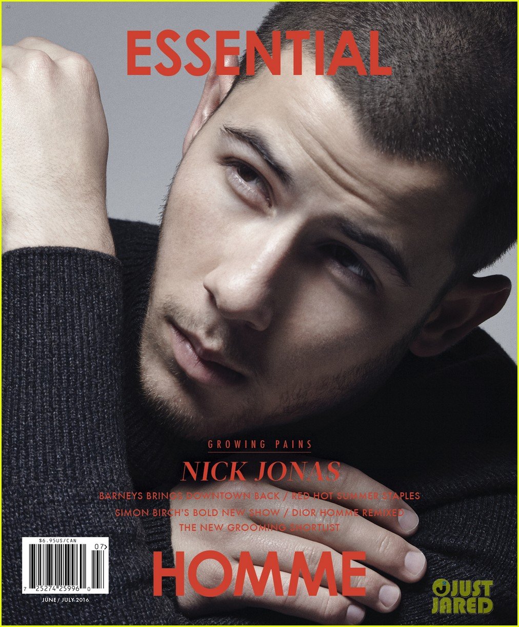 Full Sized Photo of nick jonas essential home magazine cover 02 | Nick ...