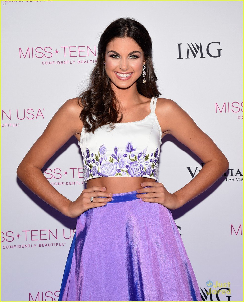 Katherine Haik Joins Nick Fradiani at Miss Teen USA 2016 Competition ...