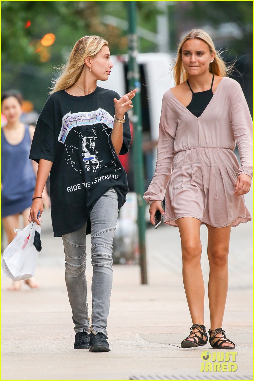 Lucky Blue Smith & Hailey Baldwin Are on Fire in Tommy Hilfiger's Denim ...