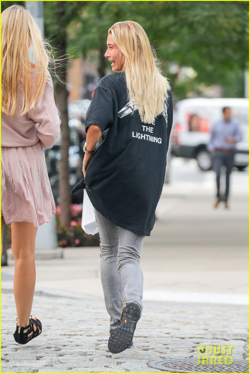 Lucky Blue Smith & Hailey Baldwin Are on Fire in Tommy Hilfiger's Denim ...