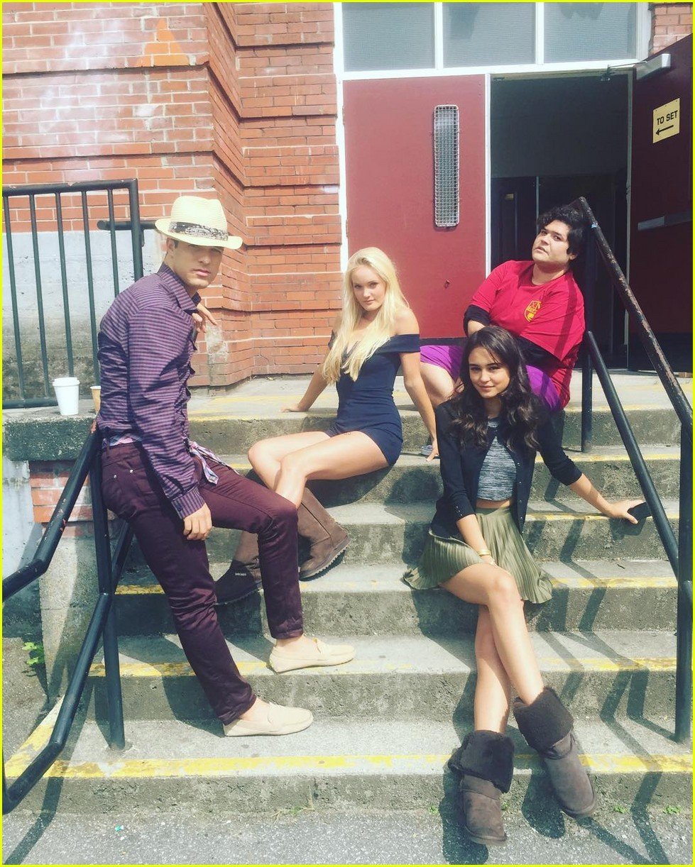 Harvey Guillen Snaps Cast Photo After 'Status Update' Wraps Production ...