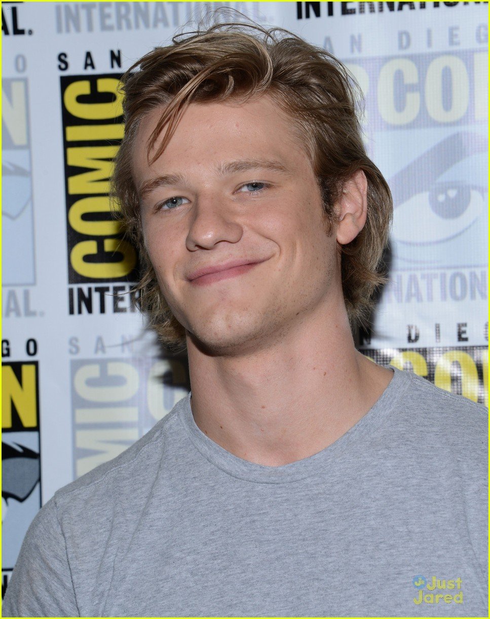 Full Sized Photo of lucas till macgyver panel comic con 13 | Lucas Till ...