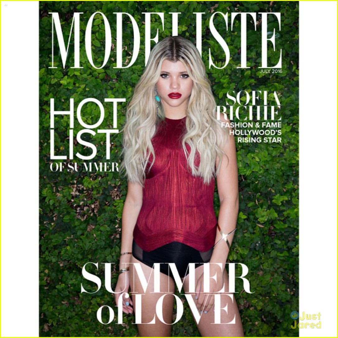 Sofia Richie Covers New Issue of Modeliste Magazine | Photo 993429 ...