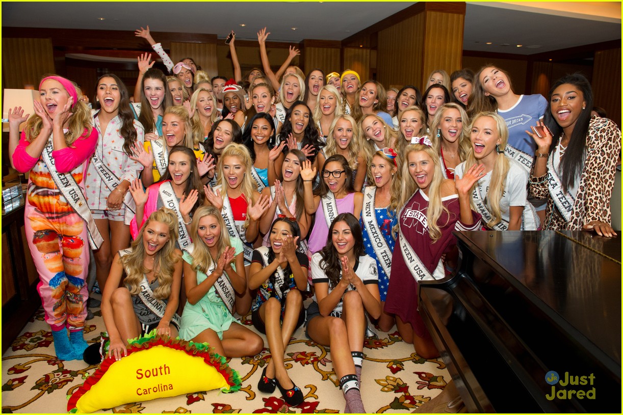 Full Sized Photo of katherine haik teen usa azure pool party event ...