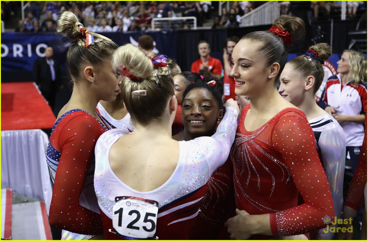 Aly Raisman, Simone Biles, & US Women's Gymnasts React to Making ...