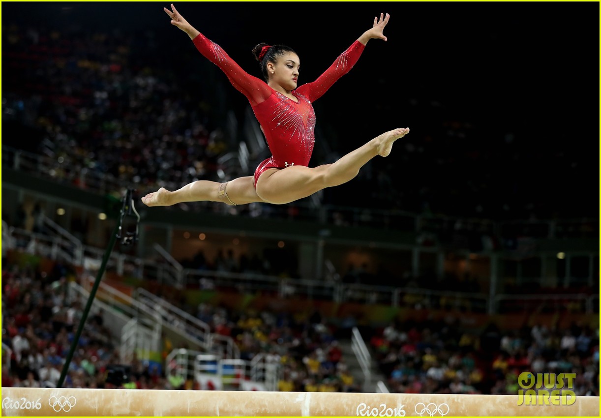 Simone Biles & Laurie Hernandez Bring Home Bronze & Silver in Balance ...