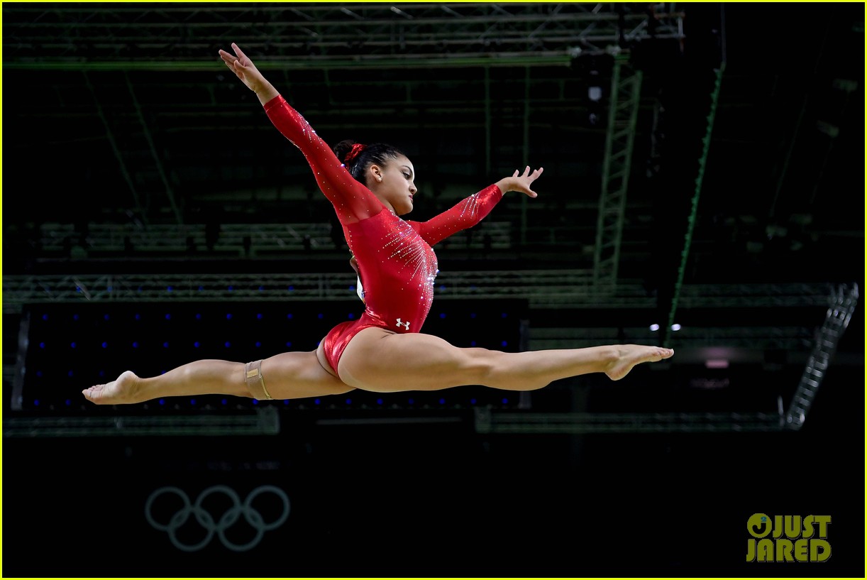 Simone Biles & Laurie Hernandez Bring Home Bronze & Silver in Balance ...