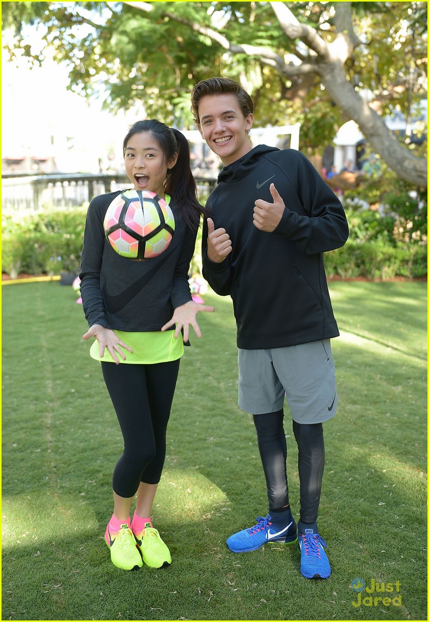 Brec Bassinger Hits 'The Kicks' Premiere With Sixx Orange & Gabe ...