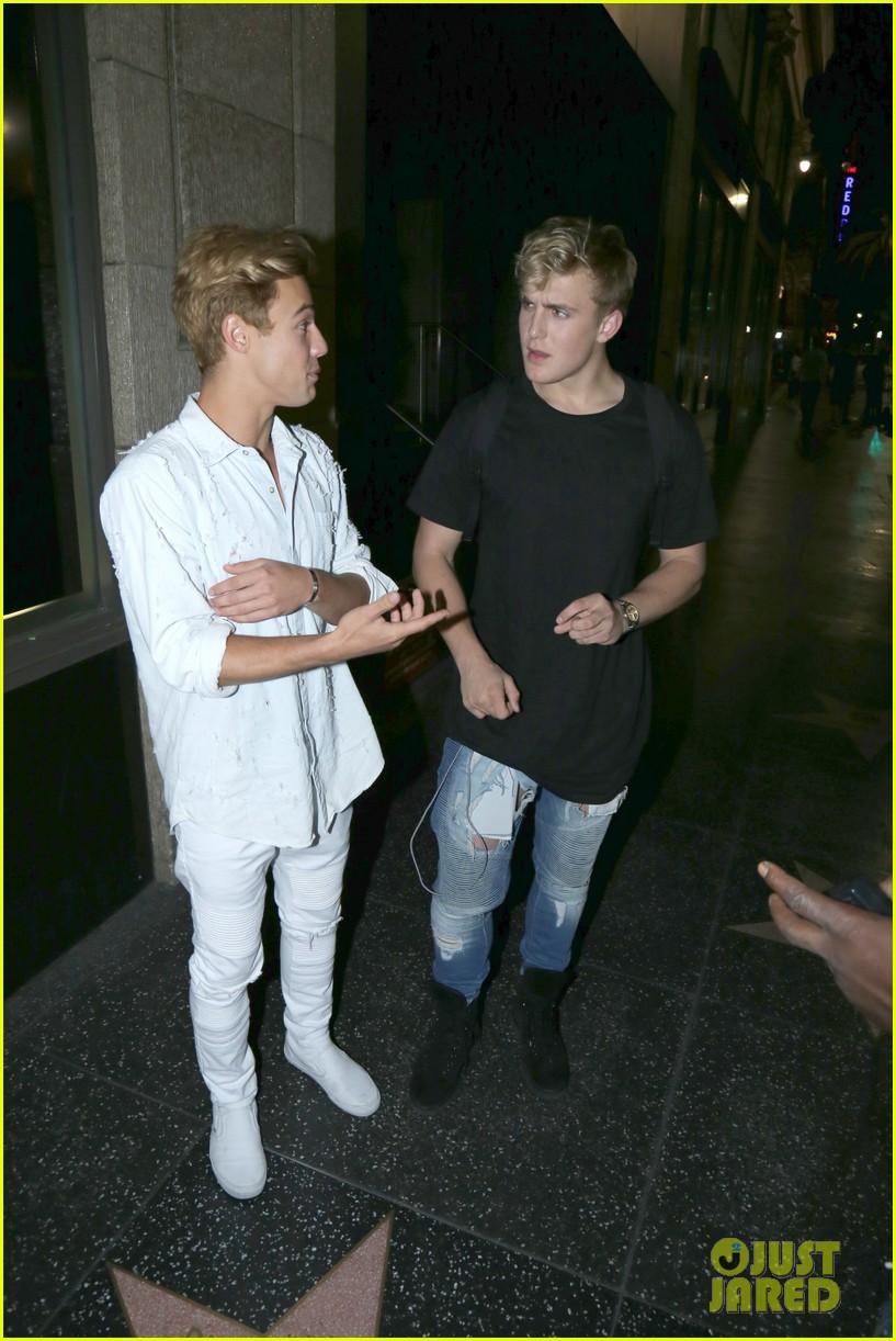 Cameron Dallas & Jake Paul Have Boys Night Out in Hollywood | Photo ...