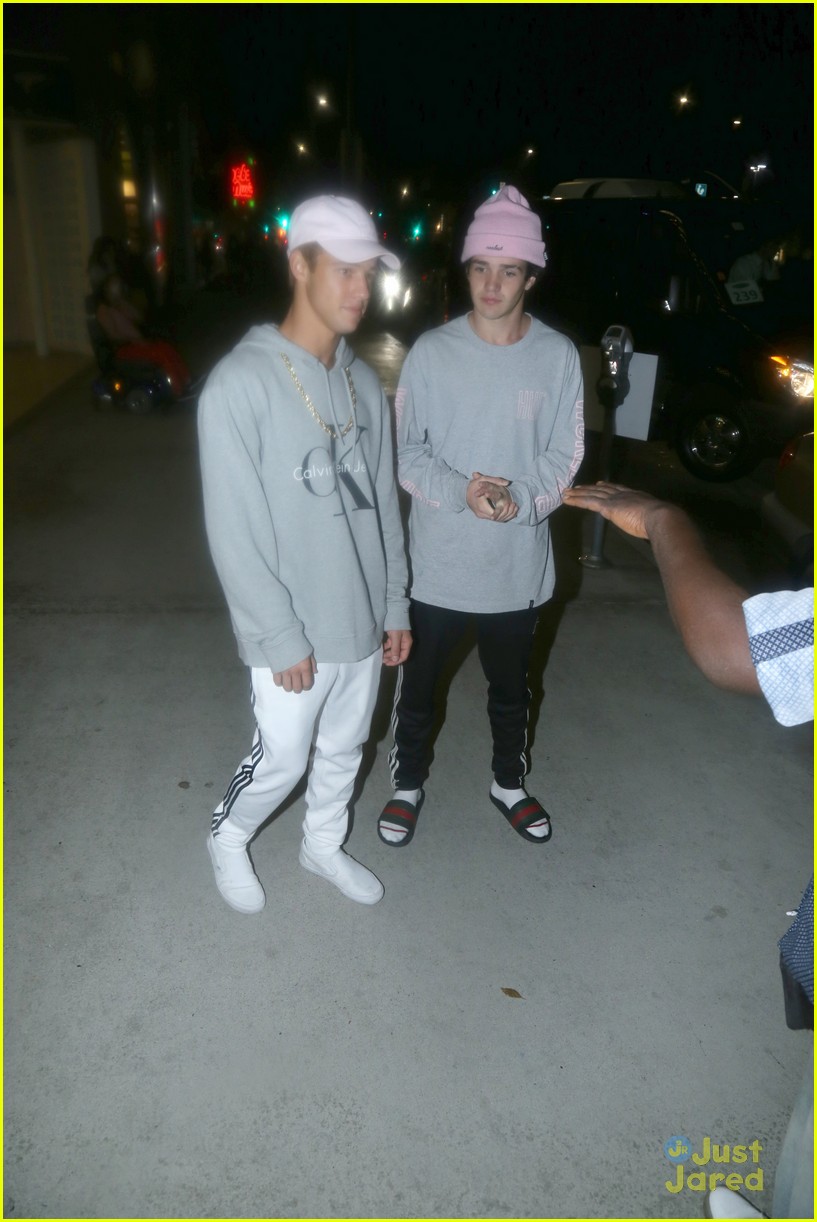 Cameron Dallas & Aaron Carpenter Get Silly Outside ArcLight Cinemas ...