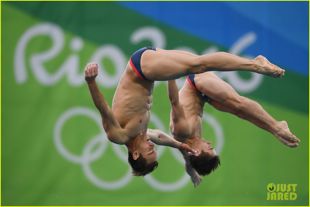 Tom Daley & Daniel Goodfellow Celebrate Bronze Medal at Olympics 2016 ...