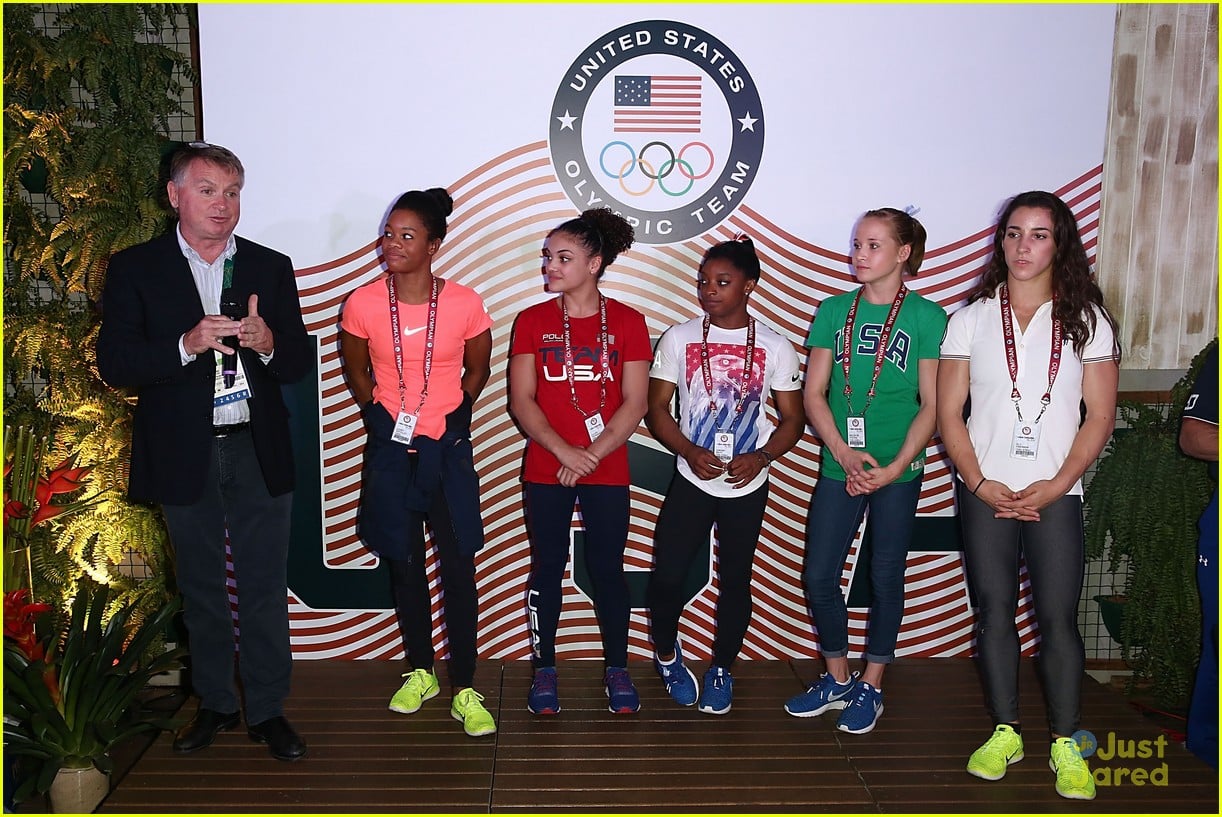 The Final Five Give Medals To Their Coaches In Rio - Watch The Vid ...