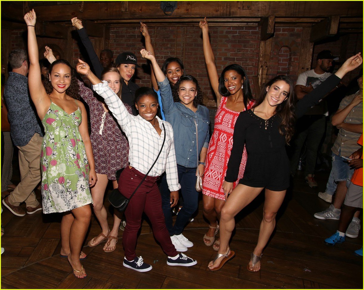 'Final Five' Continue Their NYC Tour at a 'Hamilton' Performance ...