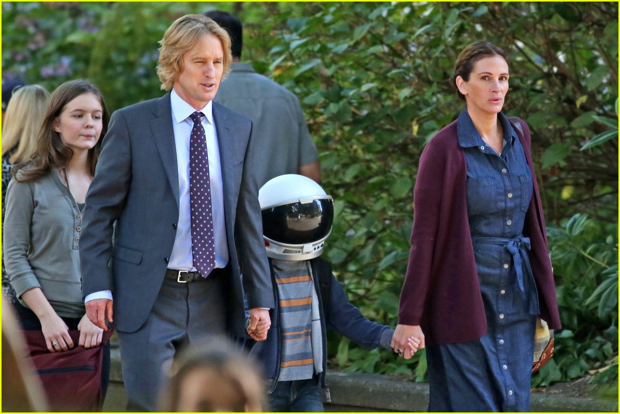 Jacob Tremblay Continues to Film 'Wonder' With Julia Roberts & Owen ...