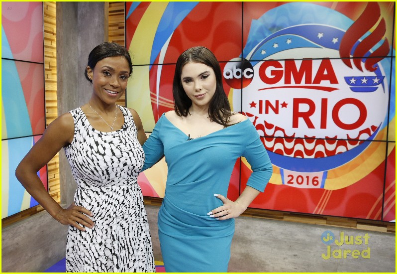 Full Sized Photo of mckayla maroney recreate meme thanks phelps gma 02 ...