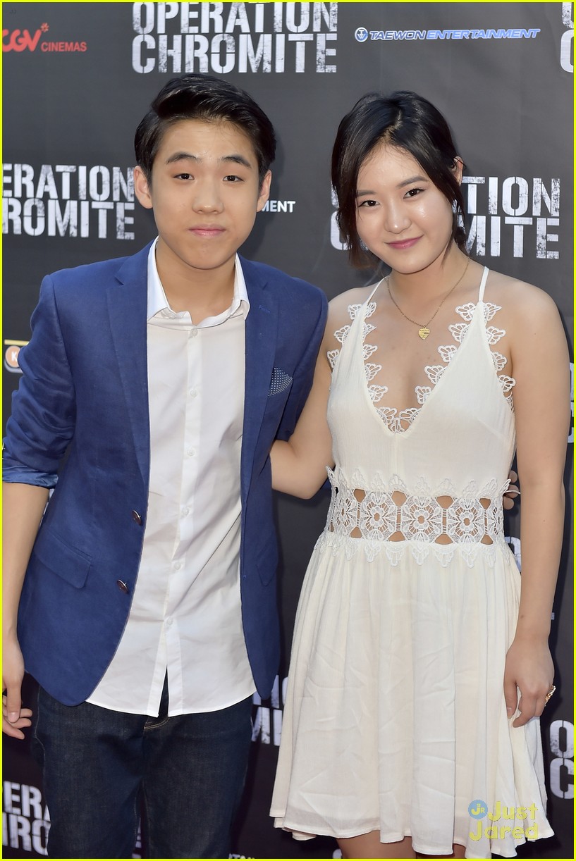 Nick Stars Megan Lee & Lance Lim Step Out For 'Operation Chromite' Premiere | Photo 1009587 ...