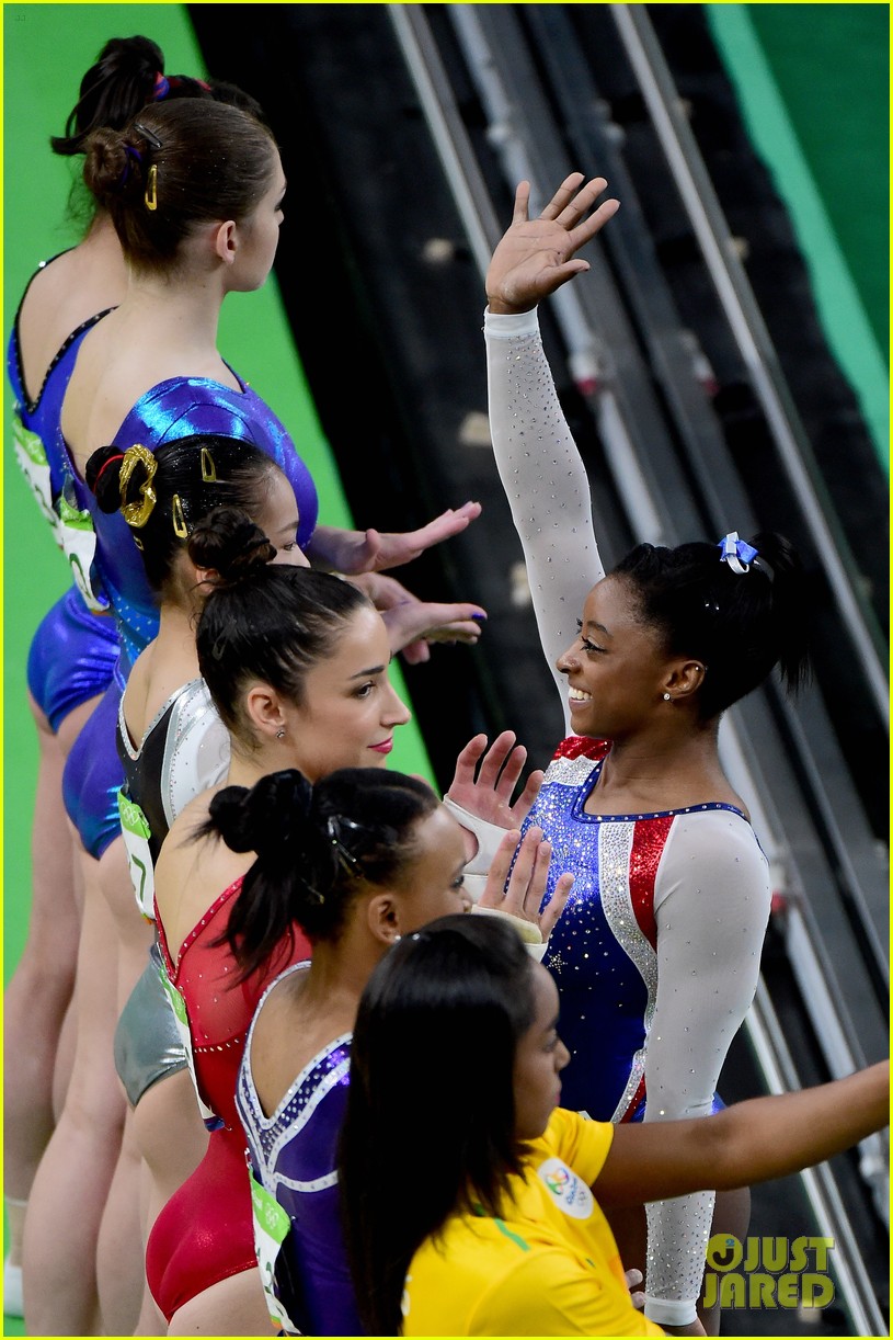 Simone Biles Wins All-Around Gold Medal; Aly Raisman Grabs Silver in ...