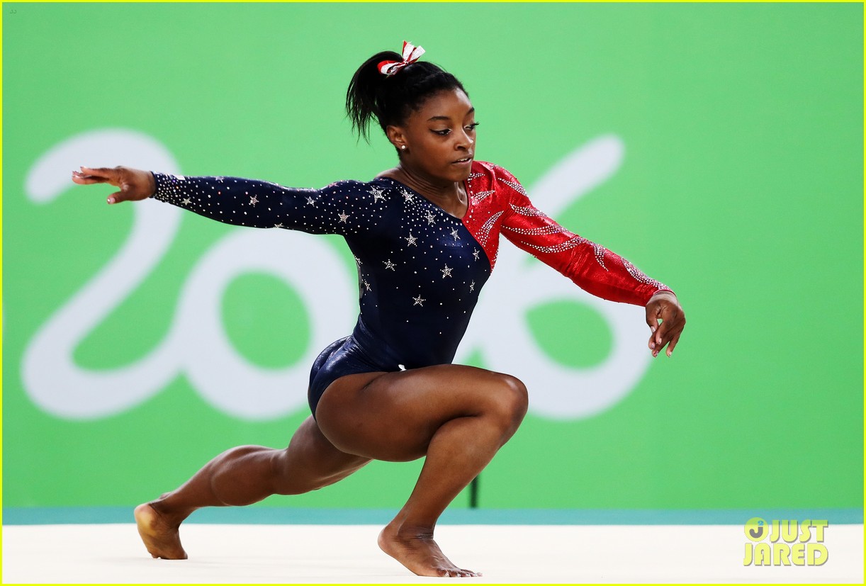 Simone Biles Tops Floor Routine Leaderboard At Rio Gymnastics ...
