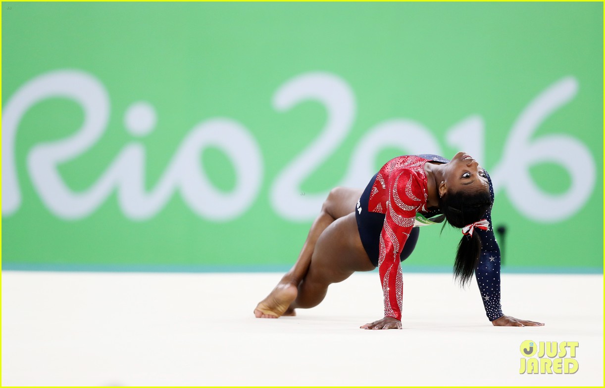 Simone Biles Tops Floor Routine Leaderboard At Rio Gymnastics ...
