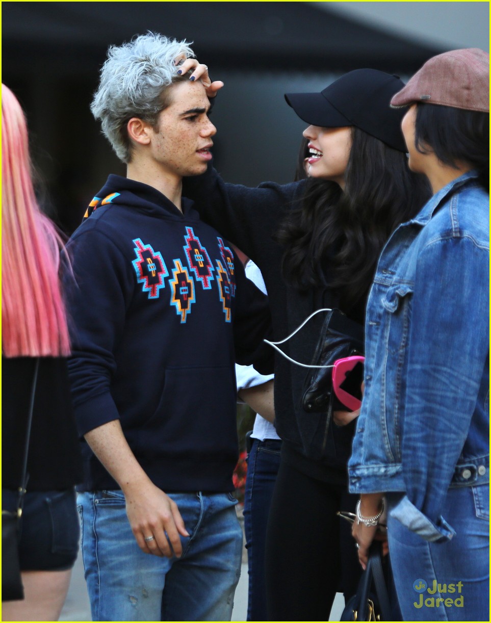 Sofia Carson & Cameron Boyce Join 'Descendants' Co-stars For Dinner ...