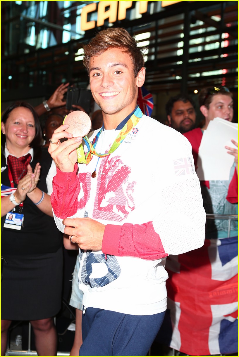 Full Sized Photo of tom daley reflects on rio olympics after returning ...