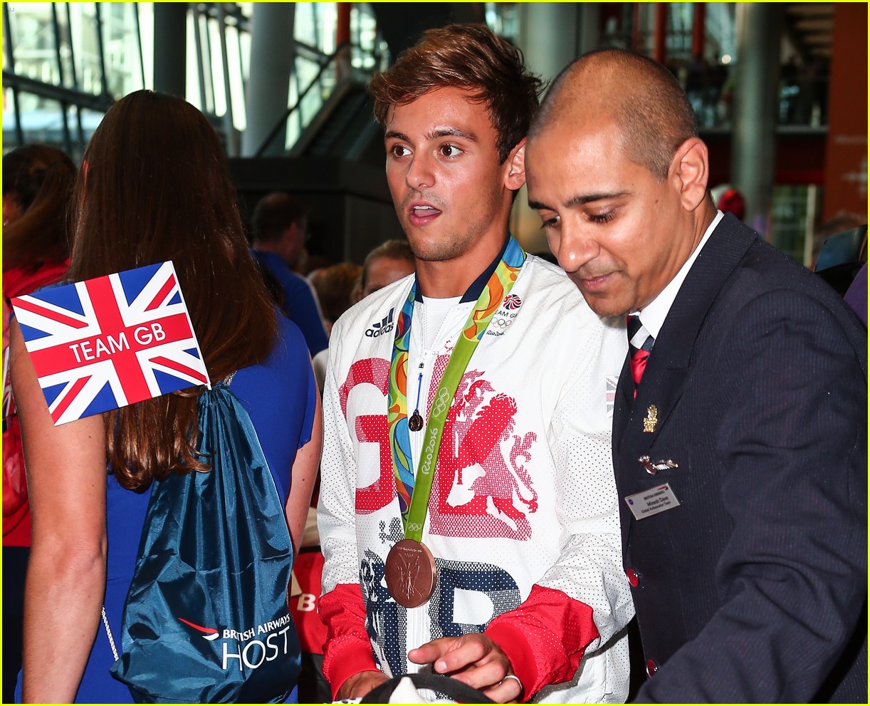Full Sized Photo of tom daley reflects on rio olympics after returning ...