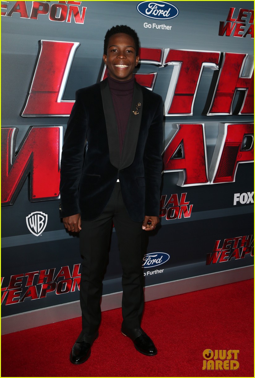 Chandler Kinney & Dante Brown Premiere 'Lethal Weapon' in Los Angeles ...
