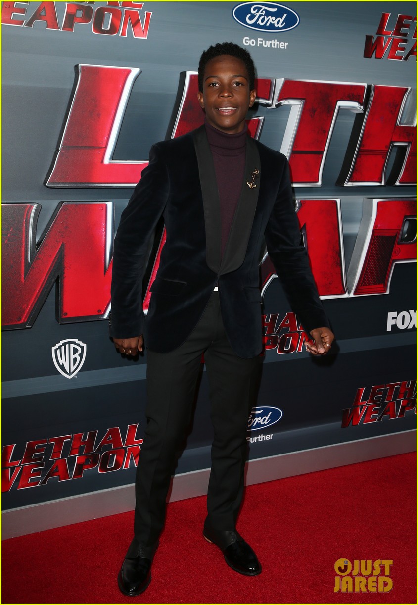 Chandler Kinney & Dante Brown Premiere 'Lethal Weapon' in Los Angeles ...