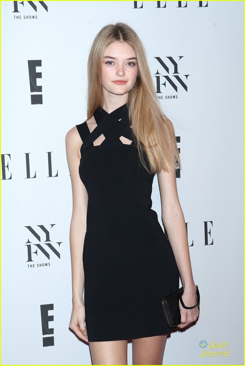 Full Sized Photo Of Elena Kampouris Willow Hand Nyfw Events 01 Model Willow Hand And Elena