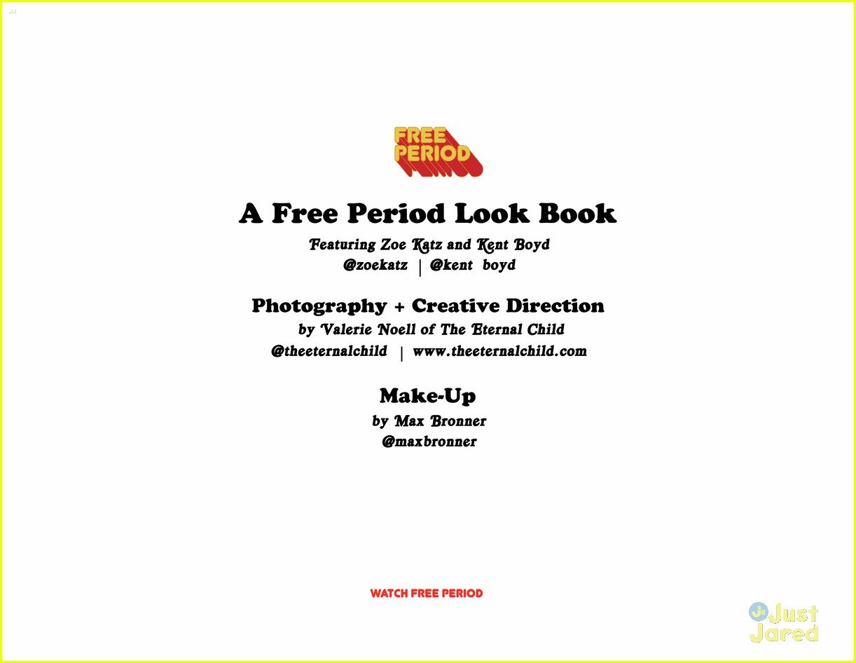 'Free Period' Creators Kent Boyd & Zoe Katz Reveal Series 'Look Book ...